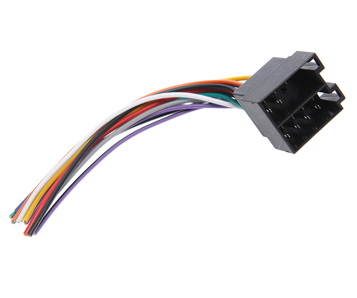 Разъем ISO для магнитолы гнездо (мама) двойной NEW