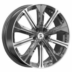 Литой колесный диск Skad Premium Series KP-013 7x19/5x114.3 D66.6 ET40 Diamond gloss graphite