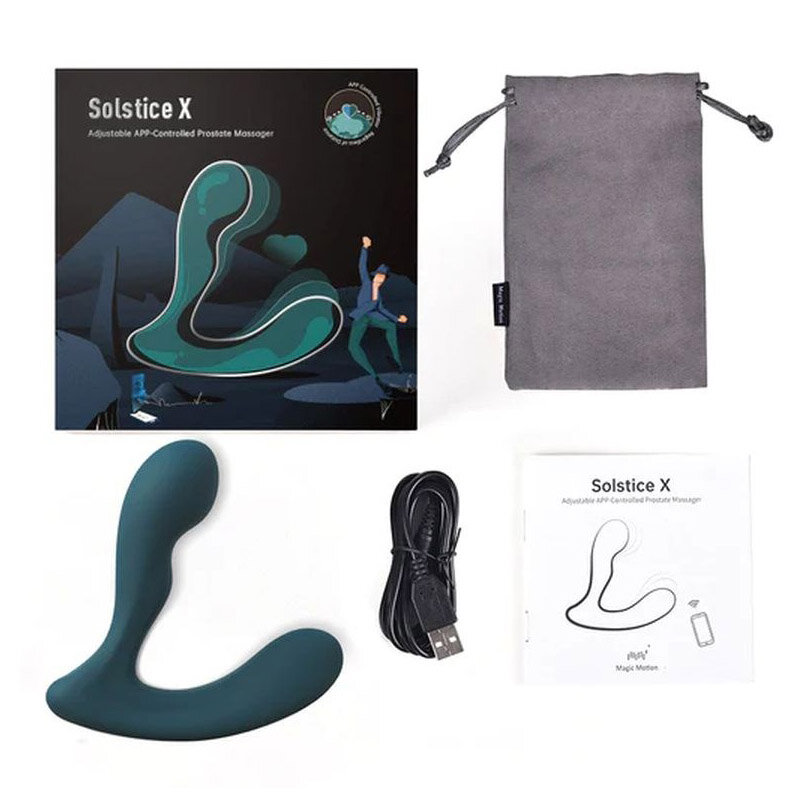 Массажер простаты Magic Motion«Solstice X» с управлением через смартфон