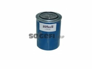 Фильтр масляный KIA SORENTO 2.5 CRDI 02--] PURFLUX LS936