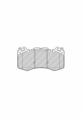 Колодки дисковые п. LAND ROVER DISCOVERY/RR/RR SPORT 5.0 V8/3.0TD 09 FERODO FDB4379