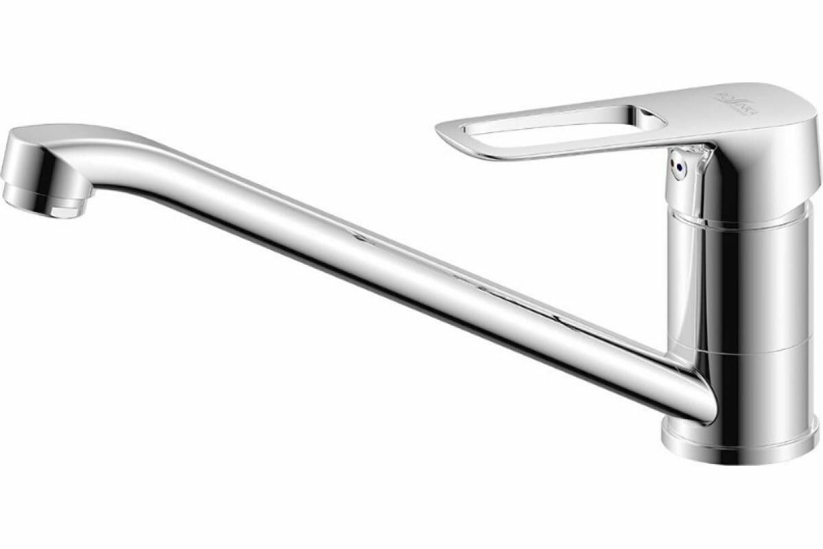 Смеситель для кухни Rossinka с поворотным изливом RS46-21