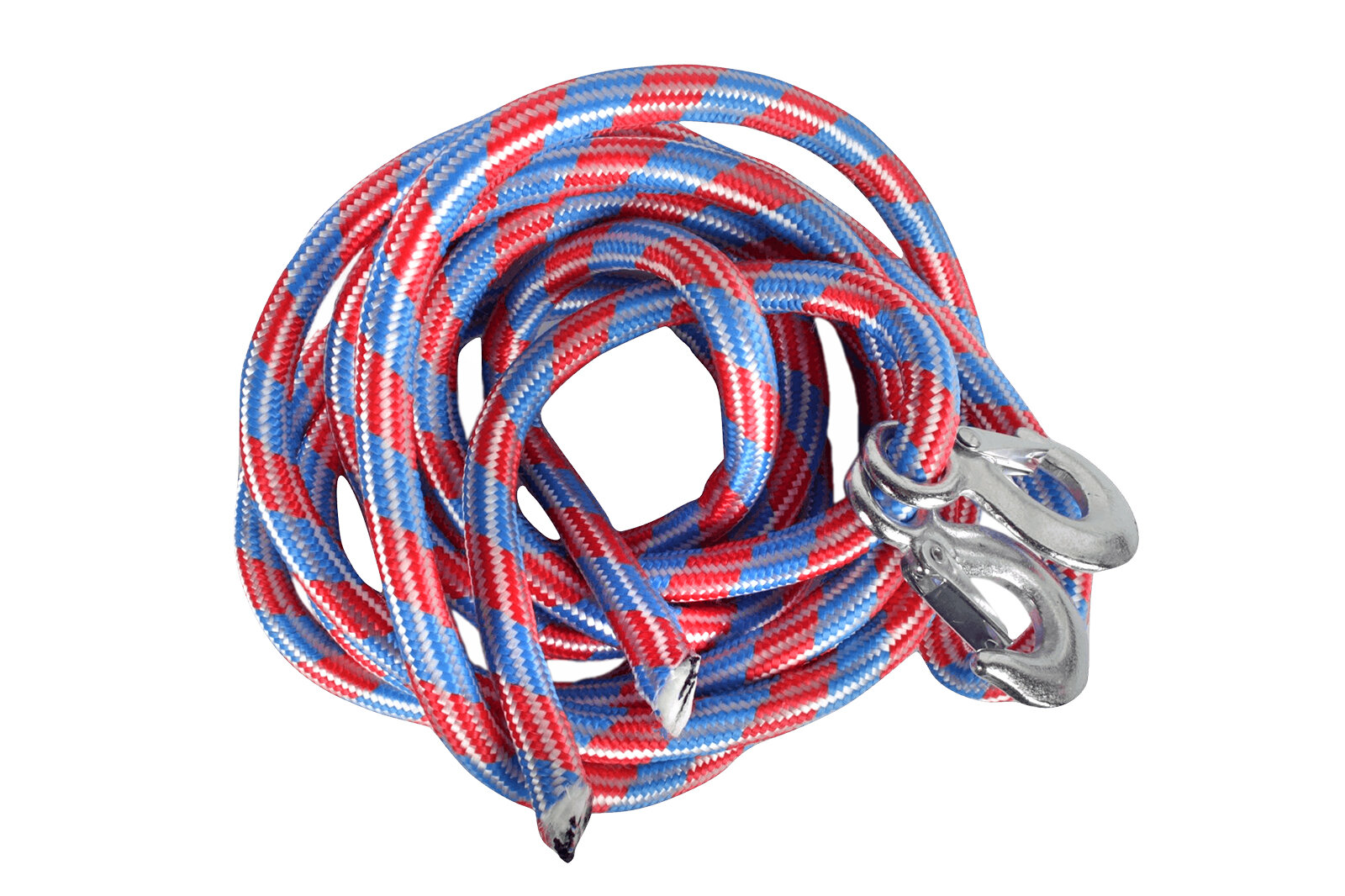 Трос буксировочный 12т 5м 2 крюка веревка чехол