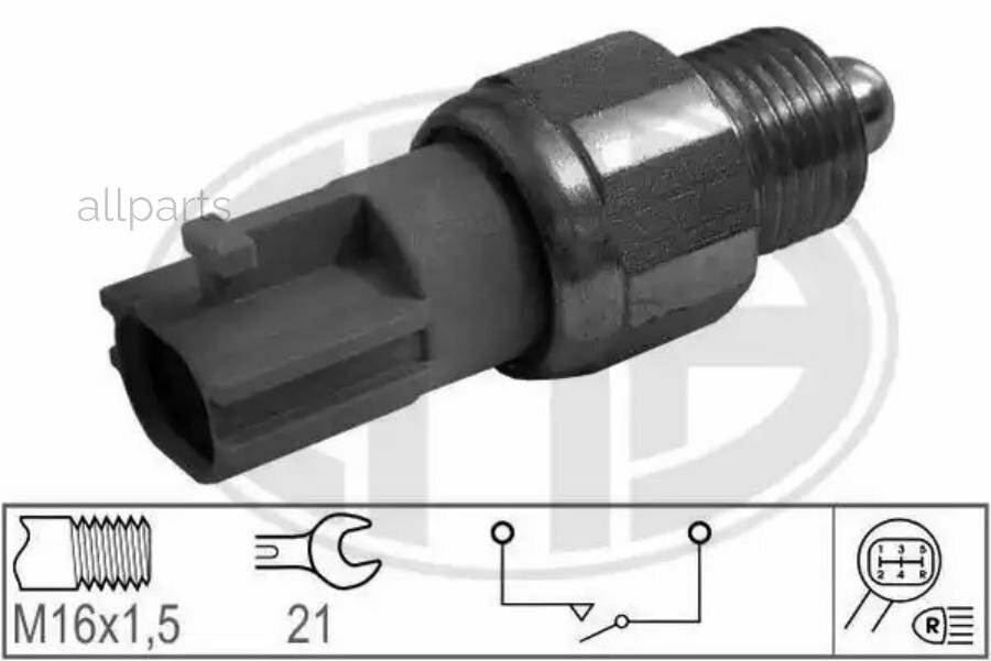 ERA 330746 Датчик заднего хода FORD: MAVERICK \ MAZDA: 6, MPV, TRIBUTE \ NISSAN: 350 Z, 370 Z, ALMERA, ALMERA TINO, MICRA, PRIMERA, QASHQAI / QASHQAI +2, X-TRAIL \ RENAULT: GRAND S