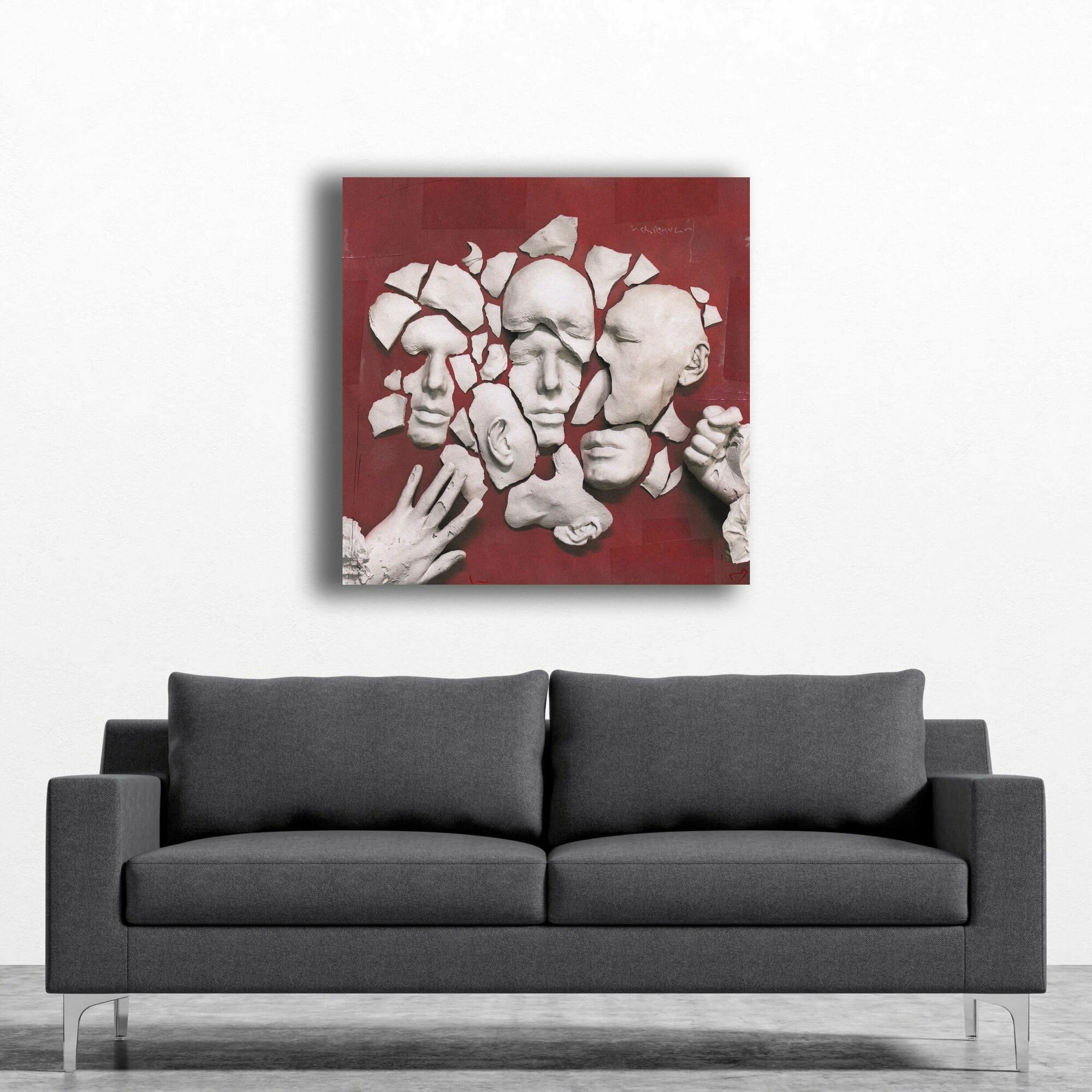 Интерьерная картина на холсте FACE 60*60