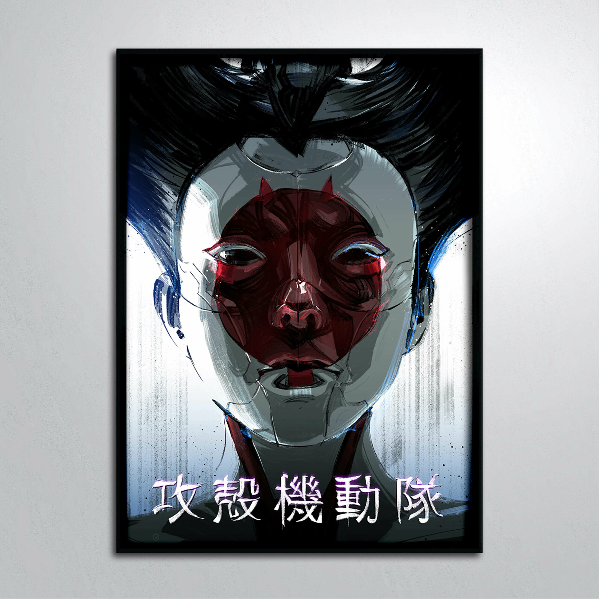 Постер без рамы/Призрак в доспехах Картина Ghost in the Shell