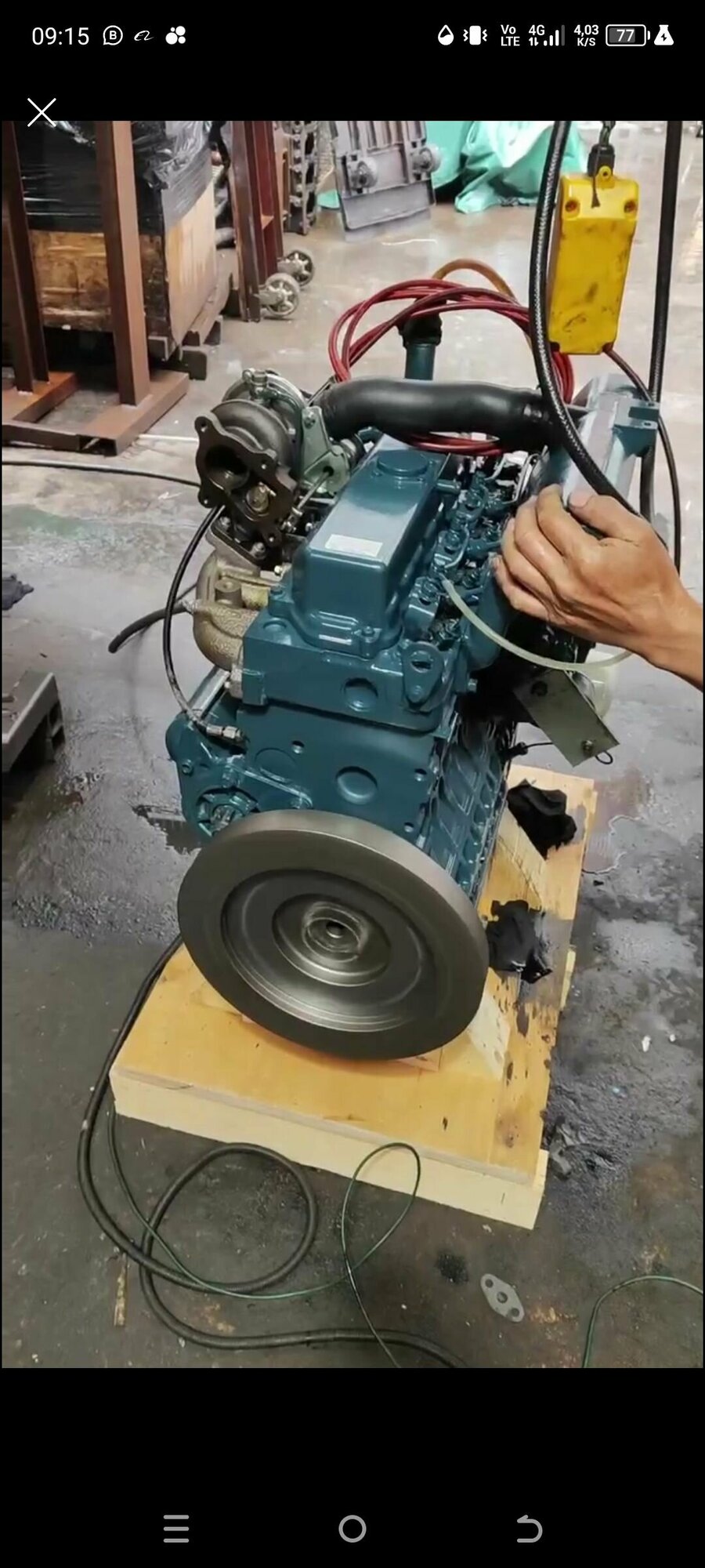 Двигатель кубота v1505t новый товар