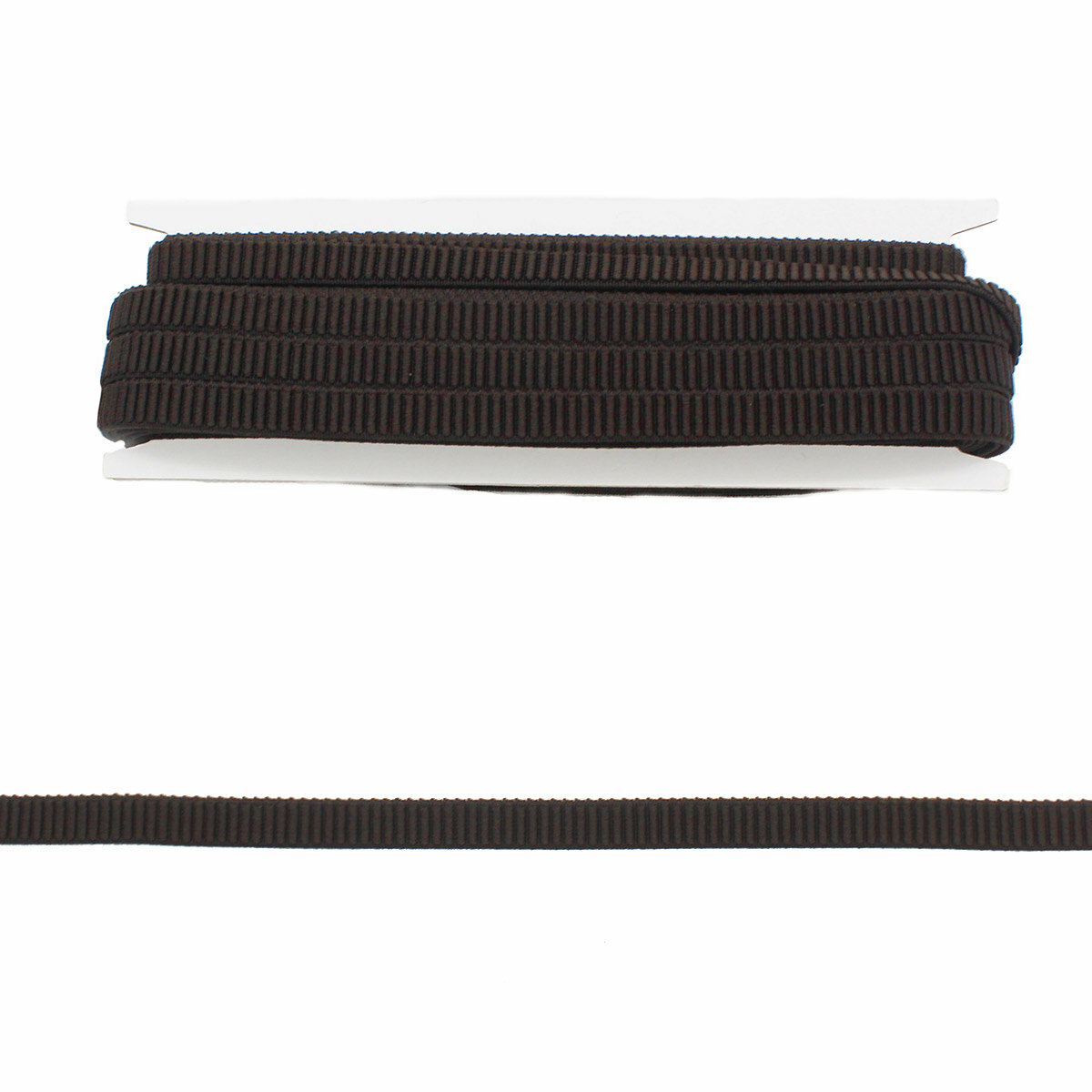 Резинка бельевая для топов 10мм*10м, 9 г/м2, эластичность 120%, (L9711 темно-коричневый)