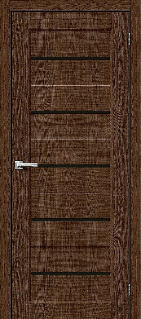 Дверь Мода-22 Black Line / Цвет Brown Dreamline / Двери Браво