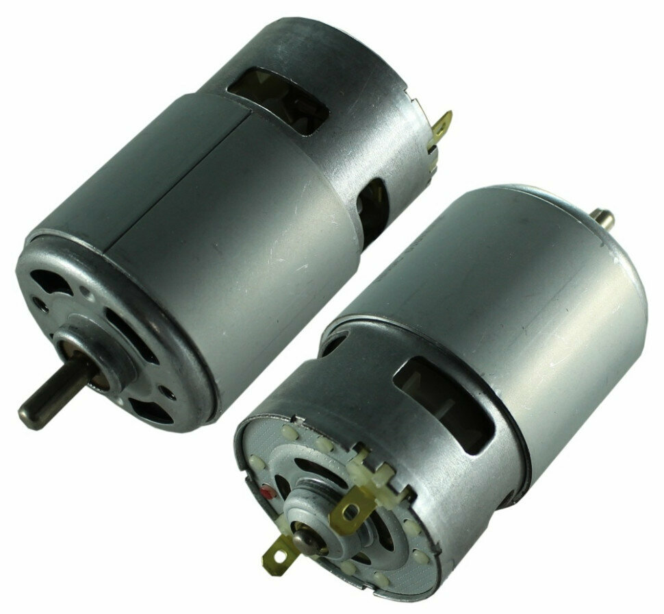 Двигатель (010191C2) 18 В для аккумуляторных дрелей, пил, шуруповертов, крупный без ответной шестерни