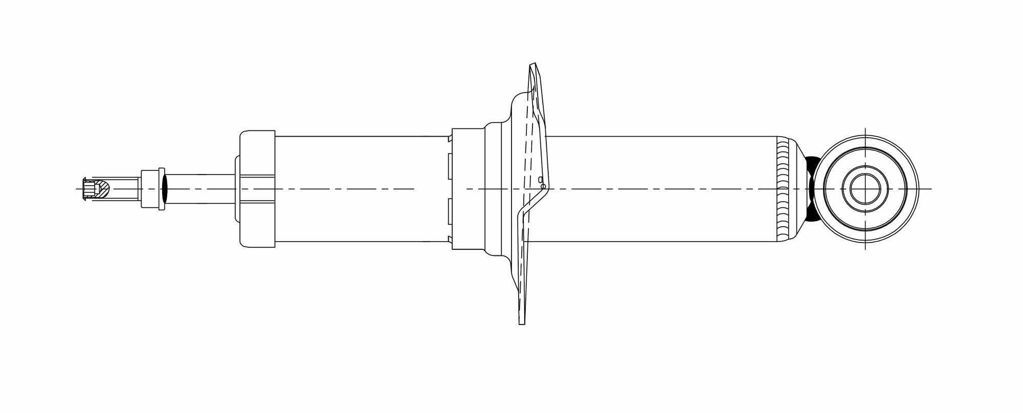 Амортизатор Subaru Impreza 08 задн AG 22506 Trialli арт. ag22506