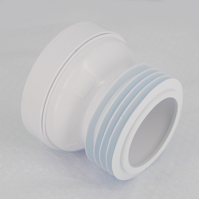 Труба McALPINE фановая L=120 мм с манжетой, вход 97-107 мм, выход внутрь 110 мм трубы