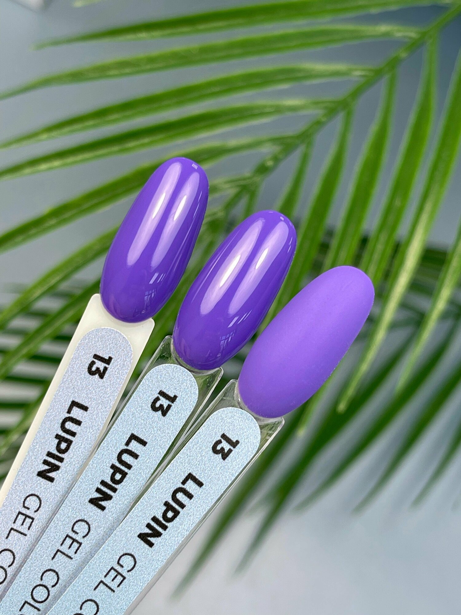 Lupin gel color. Гель лак для ногтей для маникюра и педикюра. Оттенок 13.