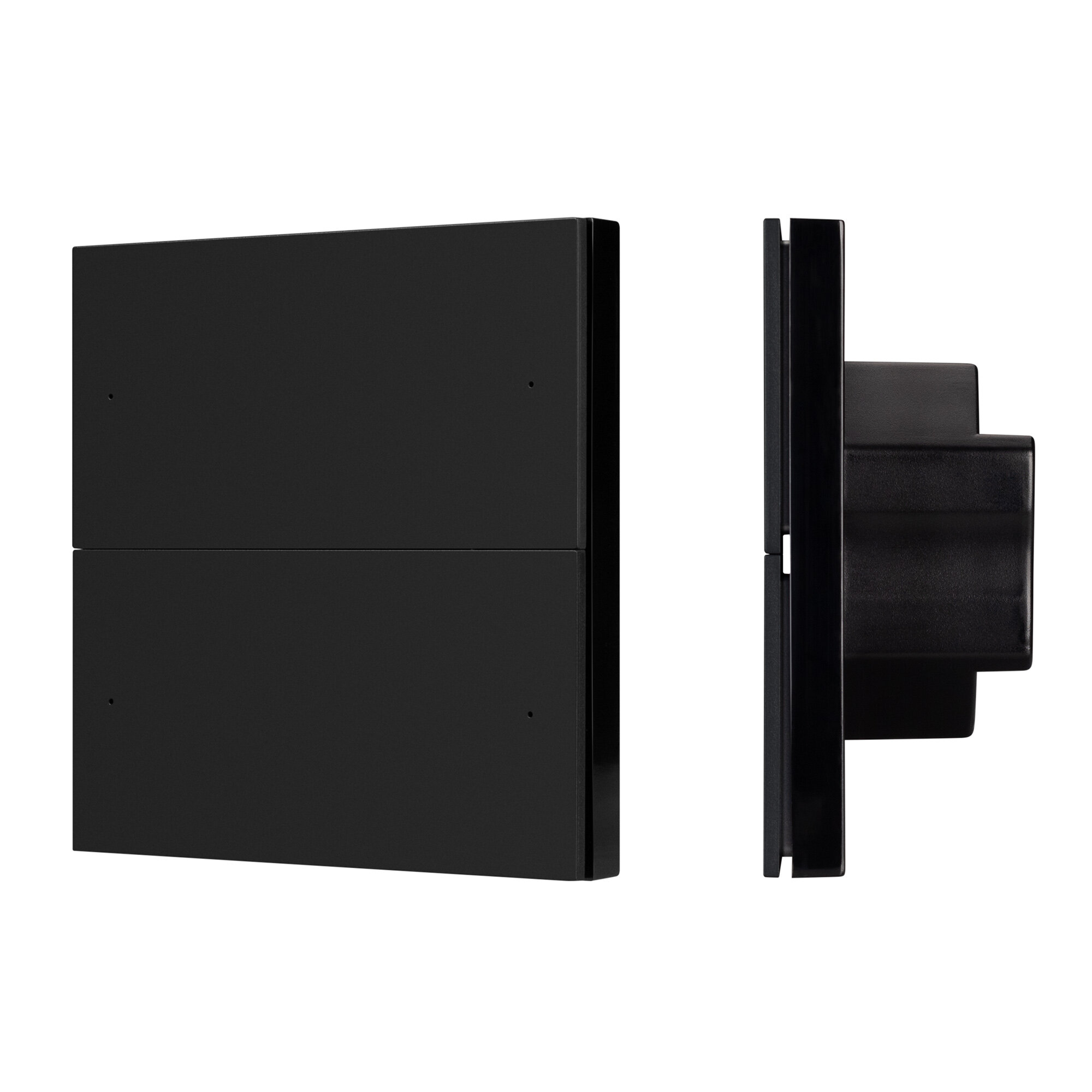 Панель управления Arlight INTELLIGENT ARLIGHT Кнопочная панель SMART-DMX512-801-22-4G-4SC-DIM-IN Black (230V, 2.4G) (IARL, IP20 Пластик, 5 лет)