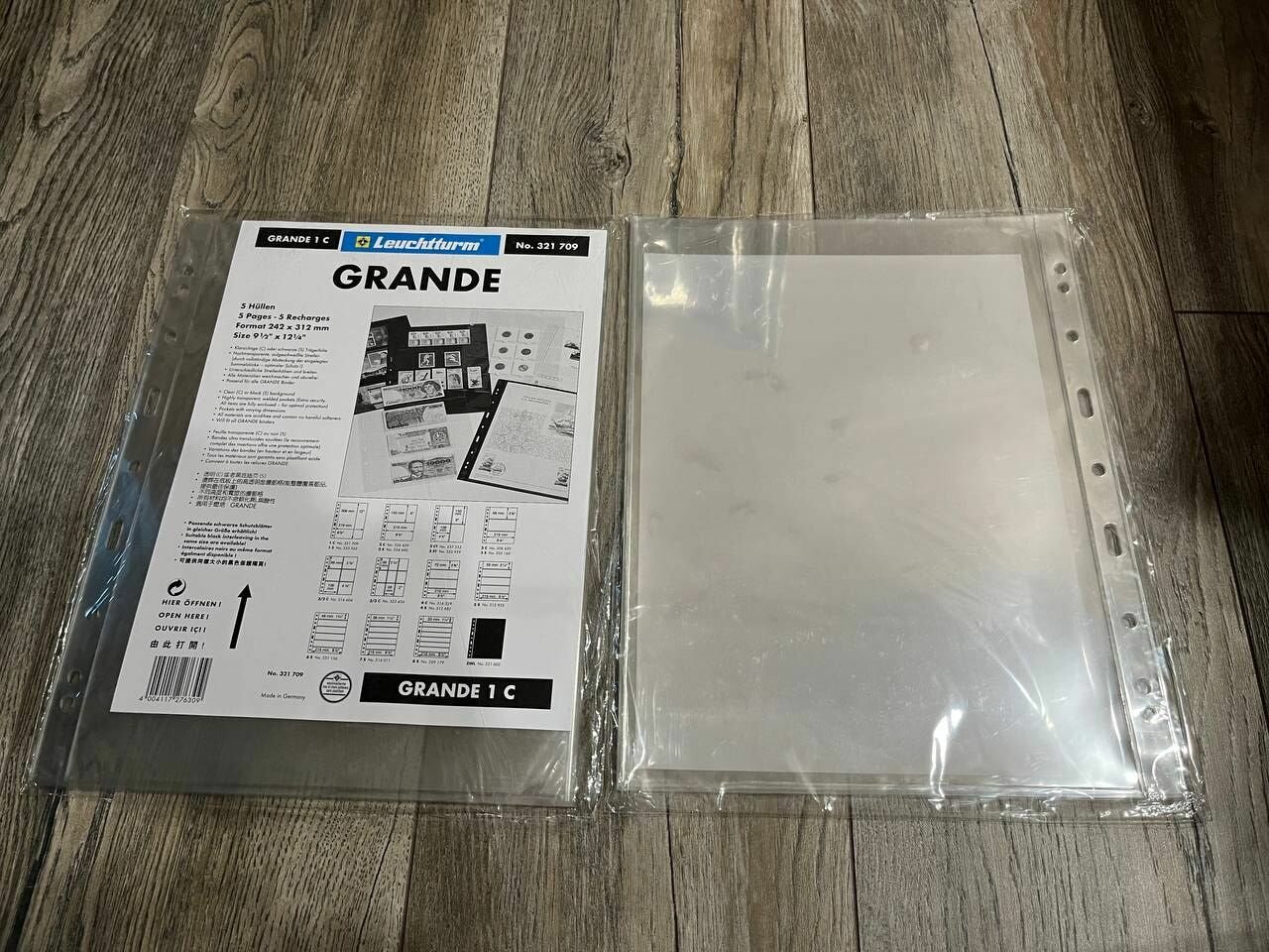 Лист Grande 1C для бон, купюр, открыток