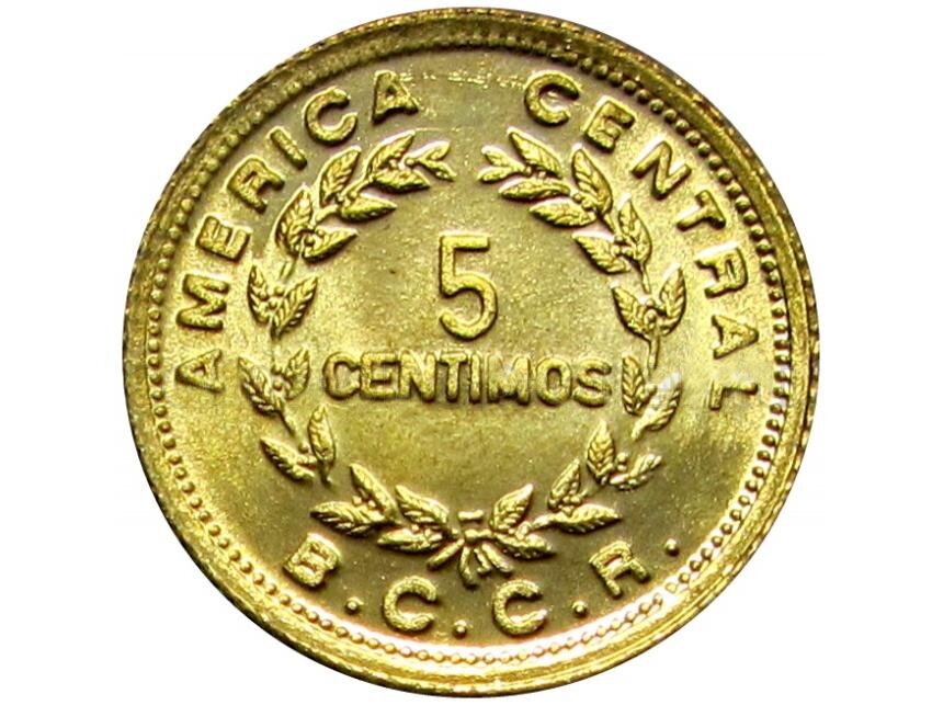 5 сентимо 1979 Коста-Рика