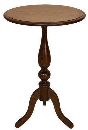 Столик кофейный круглый гала D.600, шпон, тон темный орех