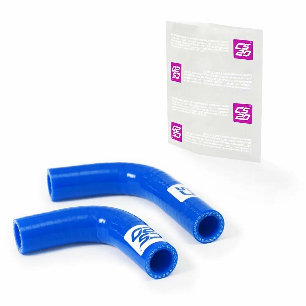 Патрубки печки (отопителя) для ВАЗ 2121, 2131, 21213 Лада Нива, LADA Niva, 2 шт. силикон серии PROFI арт 09247