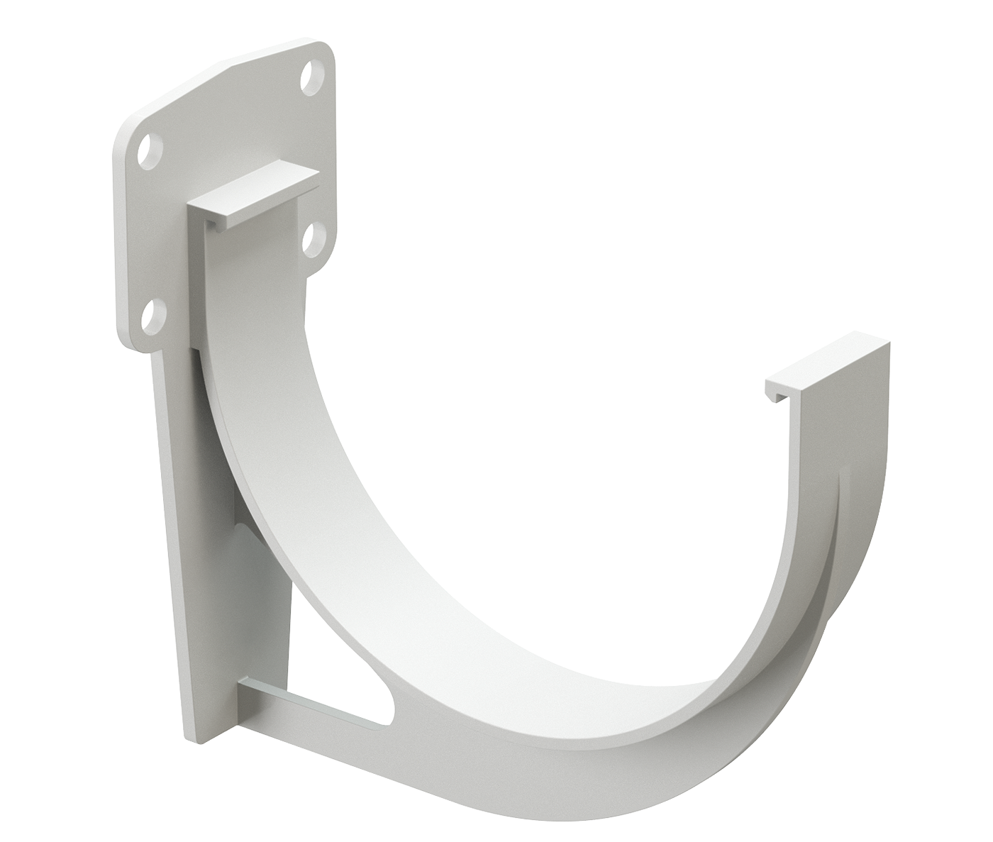 Docke Premium Крепление желоба ПВХ Пломбир 120/85 (Docke), 3 шт