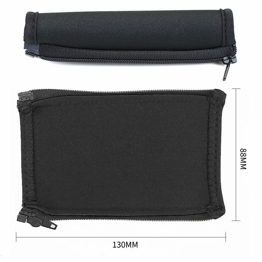 Универсальная накладка из ткани для наушников на молнии (130мм)