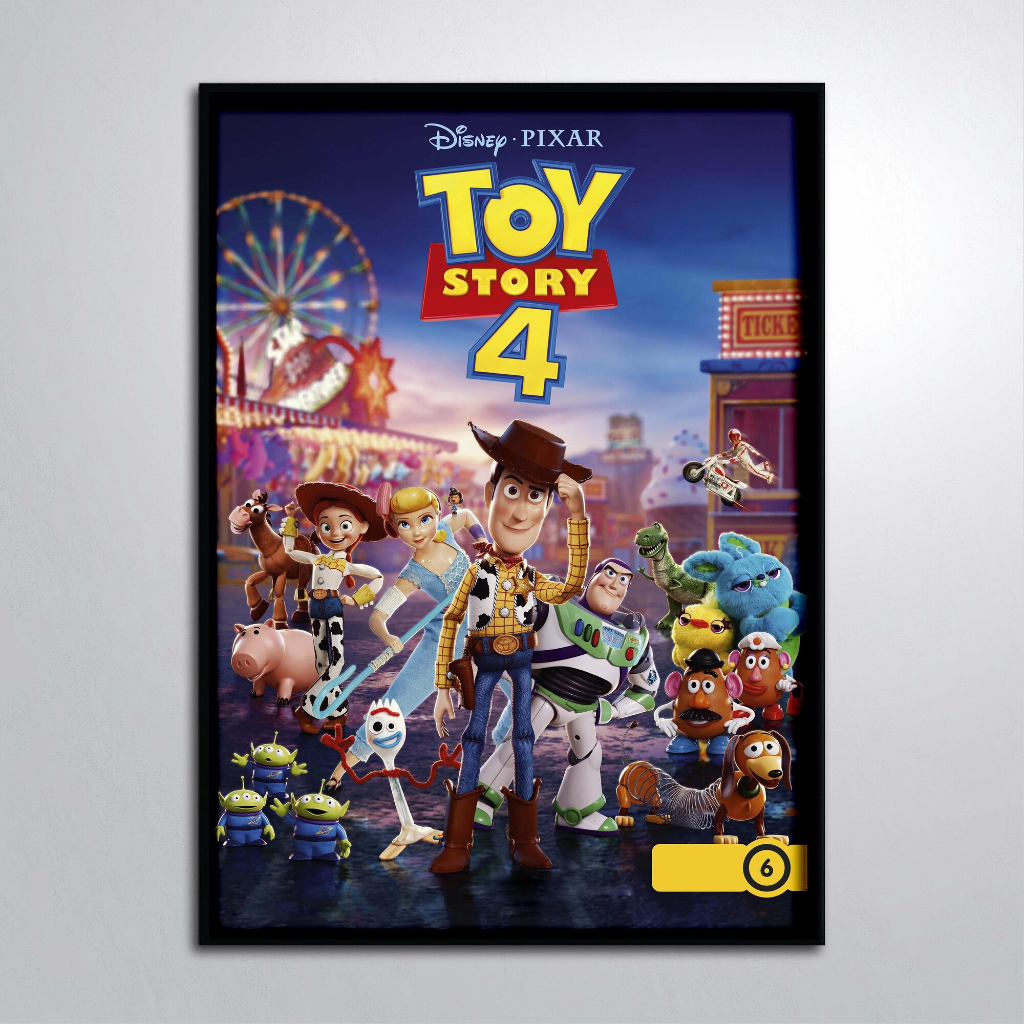 Постер без рамы/История игрушек 4 Ковбой Toy Story
