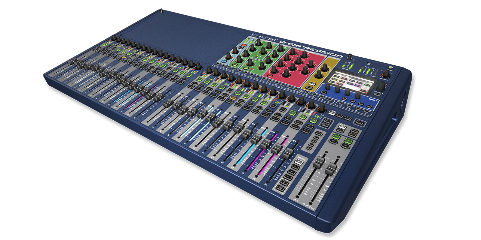 Soundcraft Si Expression 3 цифровой микшер, 32 мик/лин XLR входа, 16 XLR выходов