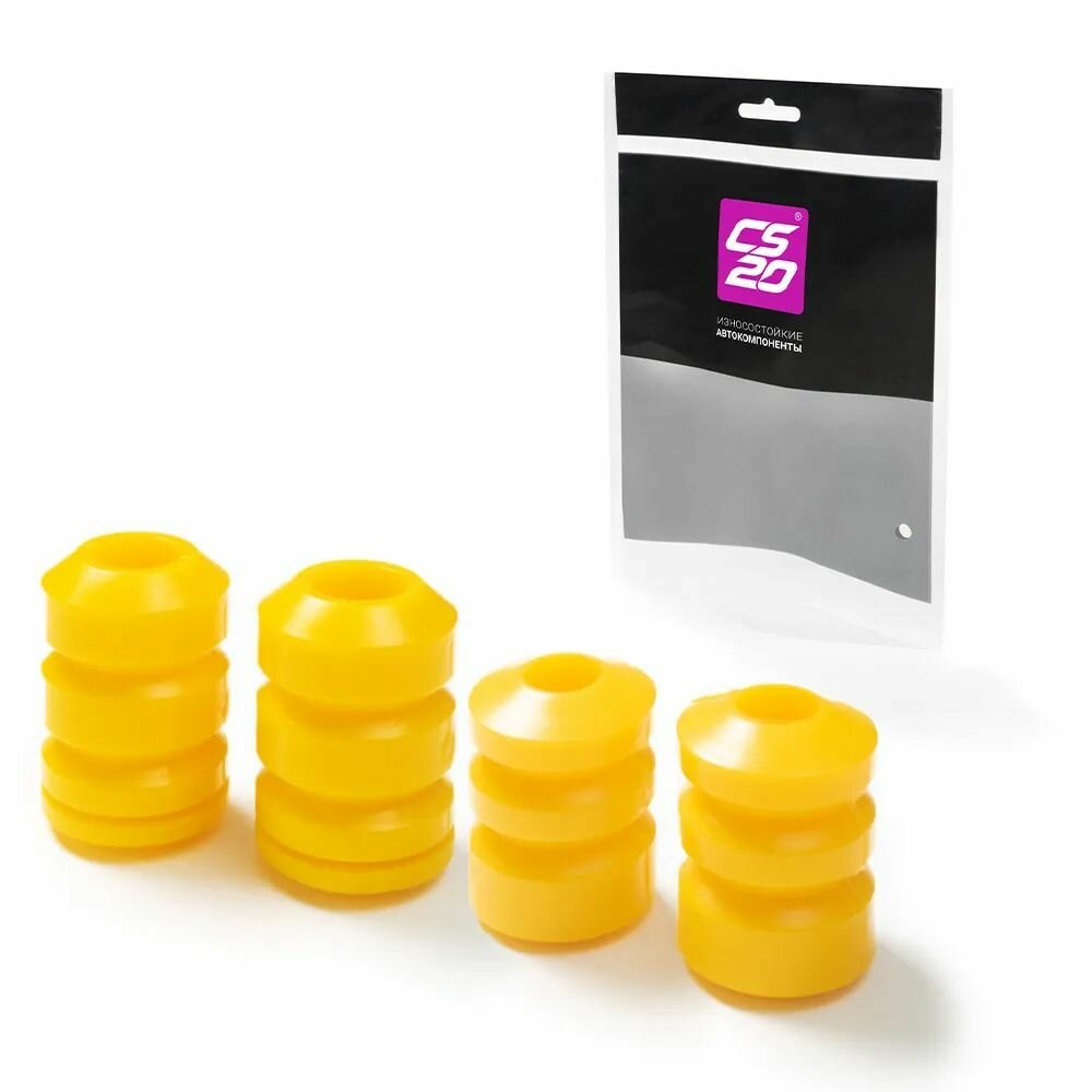 Отбойники (буферы) задней и передней стойки для ВАЗ 2108-2115 комплект 4 шт. полиуретан серии COMFORT 04136