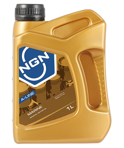 Масло моторное минеральное Marine A-Line, NGN V272085636, 1 л