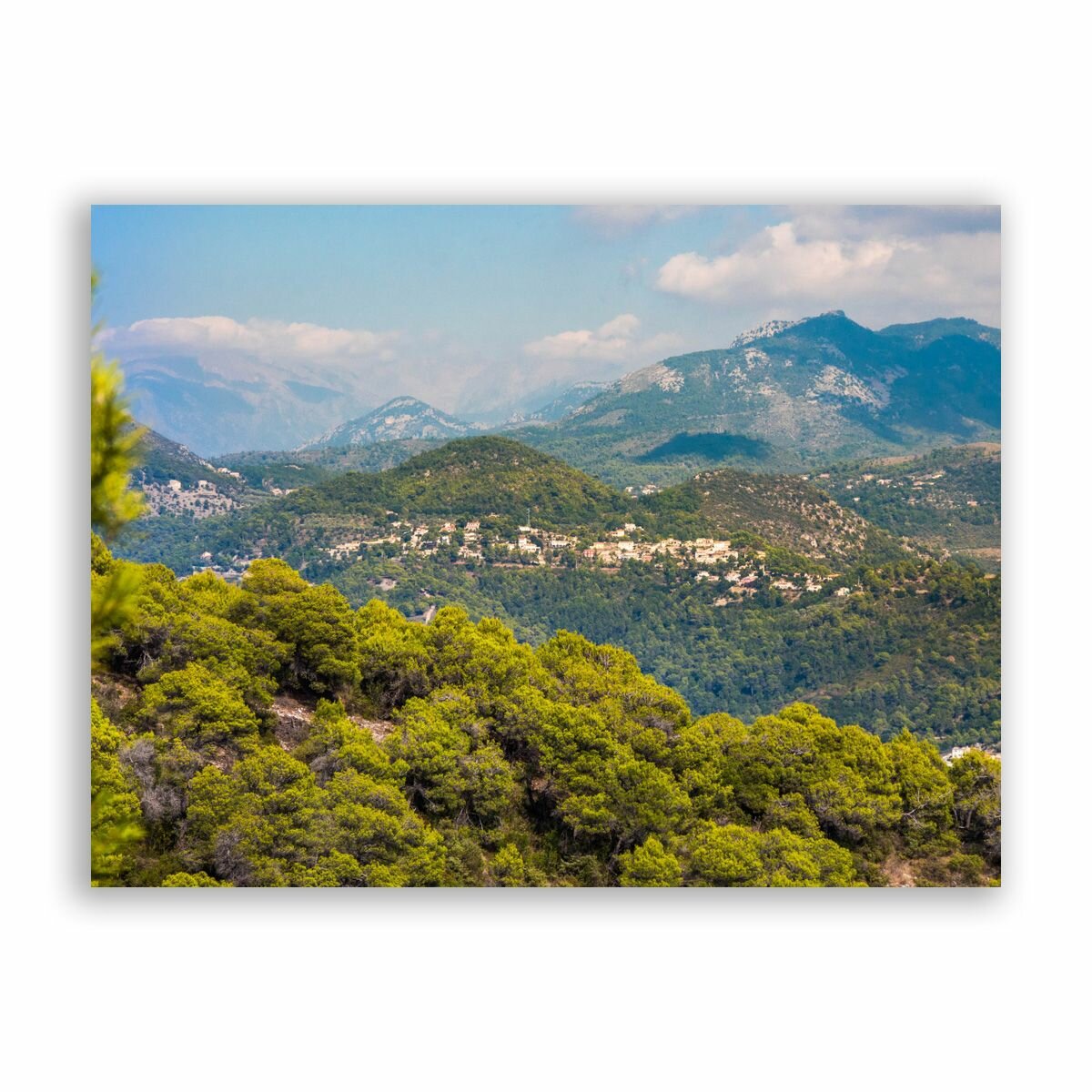 Постер, плакат на бумаге / Природа Франции - Горы / Размер 60 x 80 см