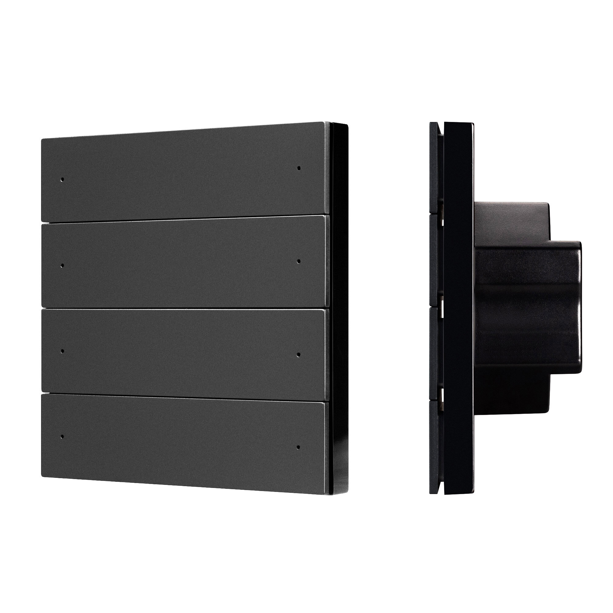 INTELLIGENT ARLIGHT Кнопочная панель SMART-DMX512-801-22-8G-8SC-DIM-IN Black (230V, 2.4G) (IARL, IP20 Пластик, 5 лет) 03
