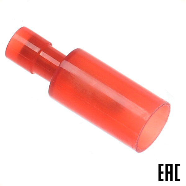 Разъем 66674 штекерный врши-п(н) 1,5-4 латунный изолированный папа 0,5-1,5мм2, нейлон (КВТ) (100 шт. в наборе)