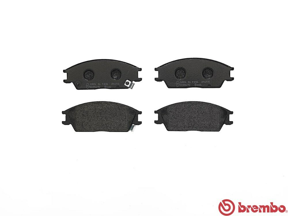 Колодки тормозные HYUNDAI ACCENT/GETZ/I20/RIO -09 1.3-1.6 перед.