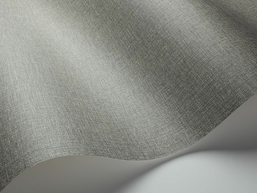 Однотонные обои Eco Wallpaper арт. 3911 "Charcoal Grey" с эффектом карандашной штриховки