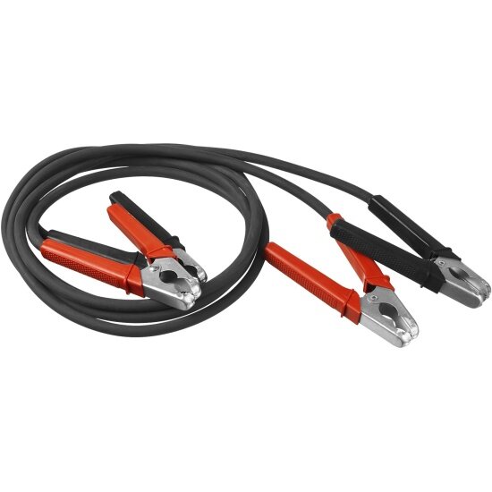 Пусковые провода Зубр 400 А, 3 м, морозостойкие, в сумке, 59330-400-3