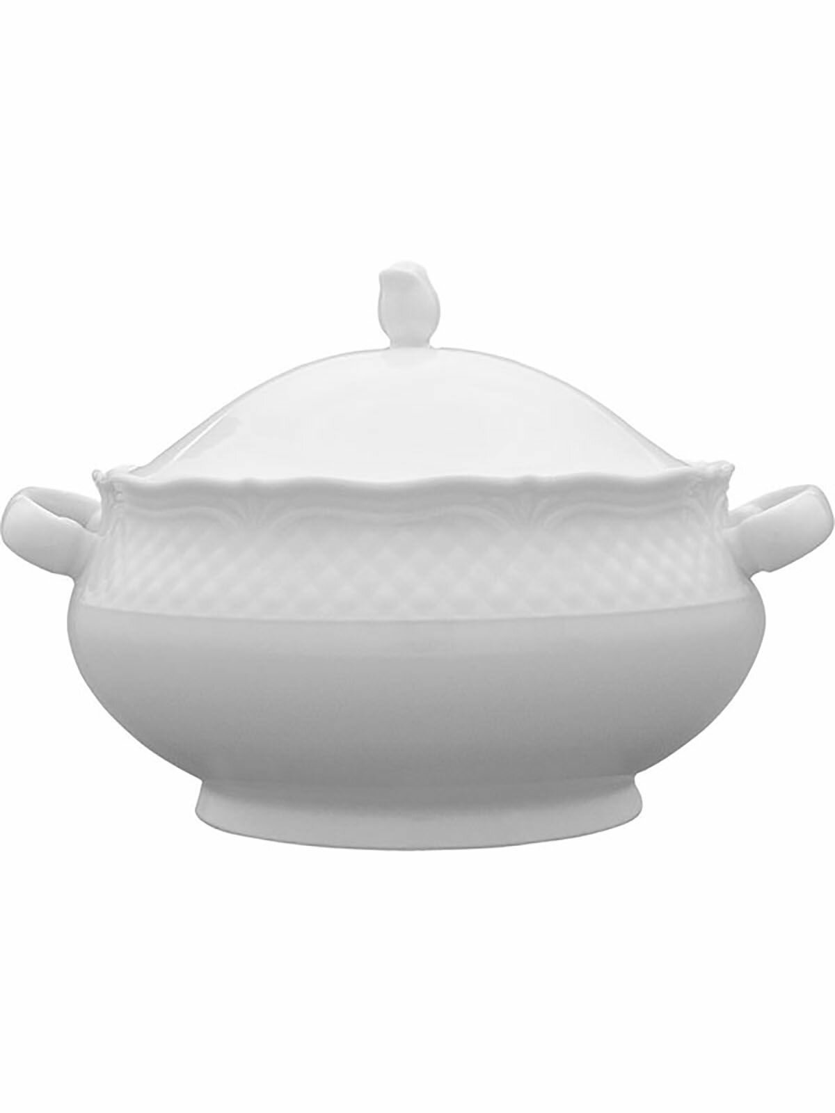 Супница с ручками Lubiana Afrodyta, фарфоровая, 2,7 л