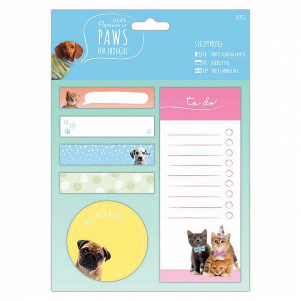Docrafts PMA157272 Набор стикеров Paws for Thought