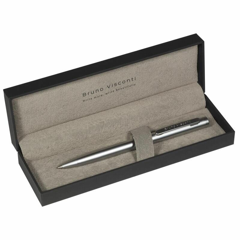 Ручка шариковая Firenze цвет чернил синий, цвет корпуса серебристый