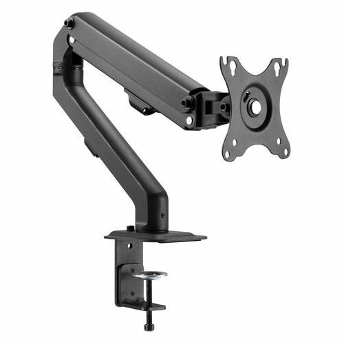 Кронштейн для мониторов ULTRAMOUNTS UM728, до 27", до 7кг, крепление к столешнице, поворот и наклон, черный
