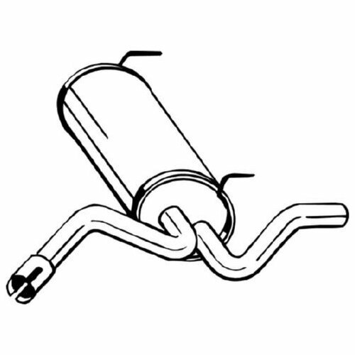 Глушитель задний Bosal арт. 128-021