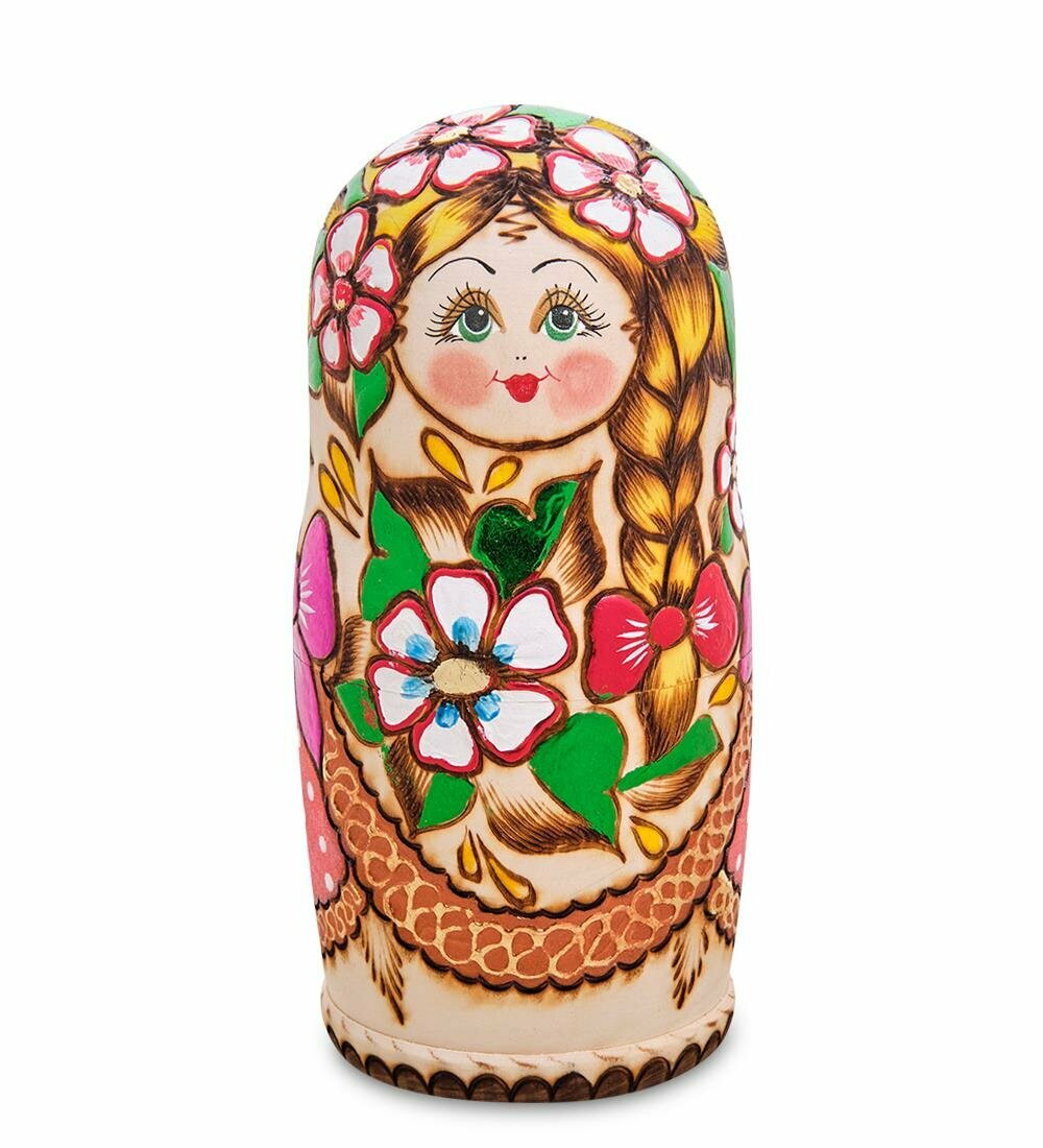 Матрешка 5м "Анастасия" A2104001 Народные промыслы, Дерево липа, краски