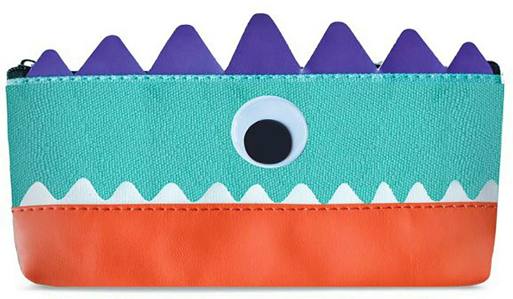 Пенал школьный "одноглазый монстрик", без наполнения, 21x9x2.5 см