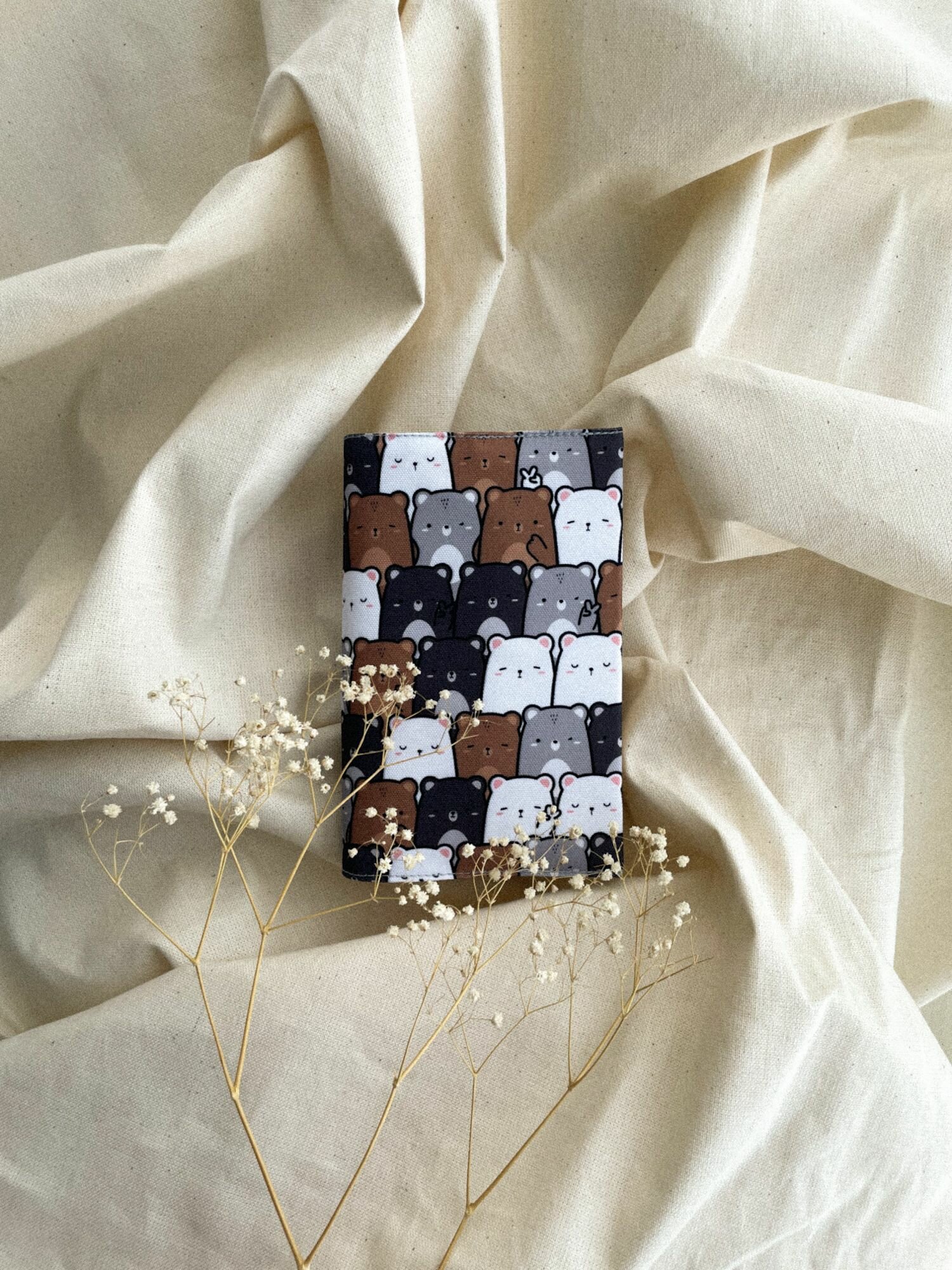 Тканевая обложка для книг высотой до 18 см