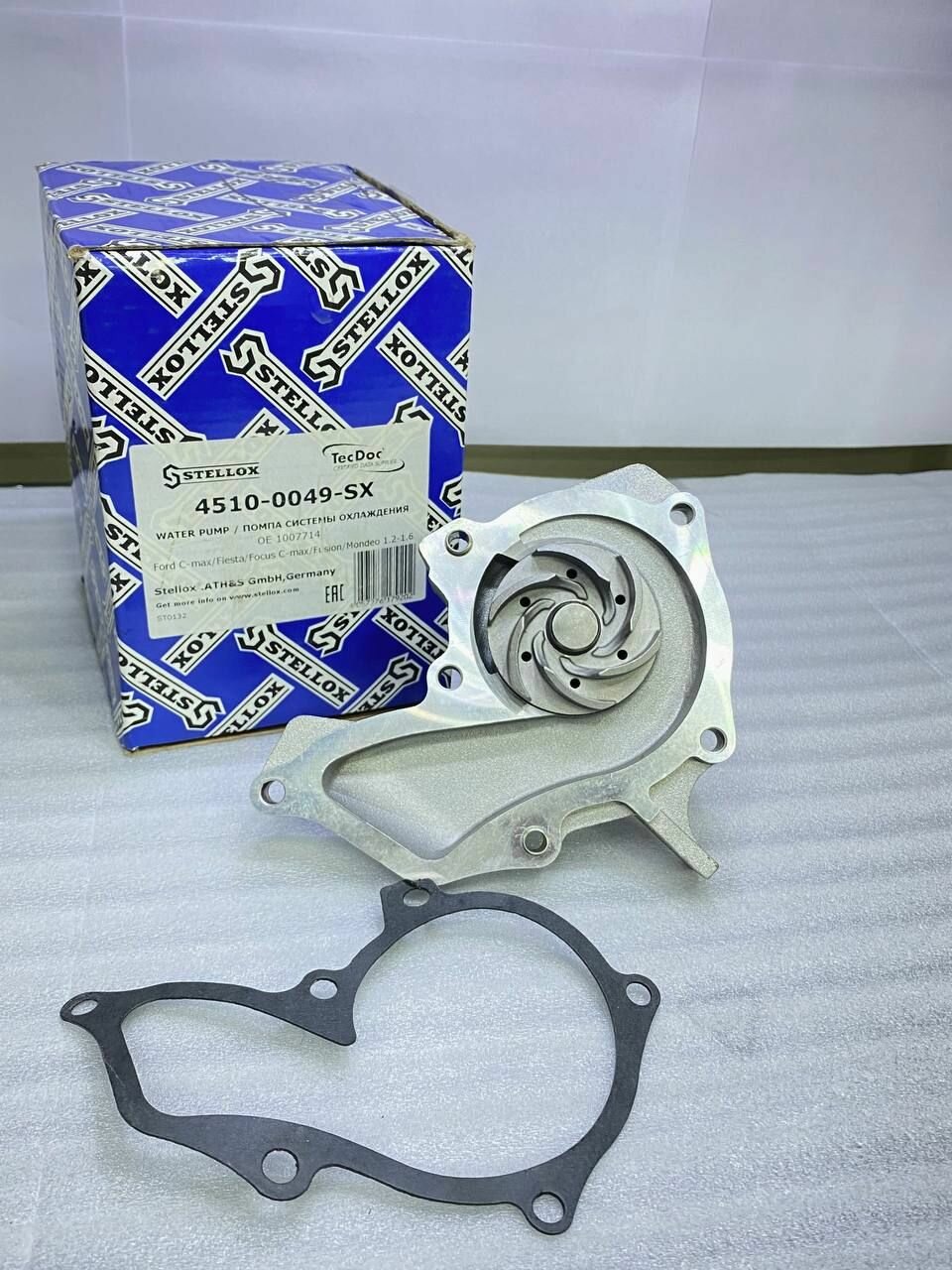 Насос водяной Stellox Ford/Mazda (focus fiesta mazda 2) арт. 4510-0049-SX