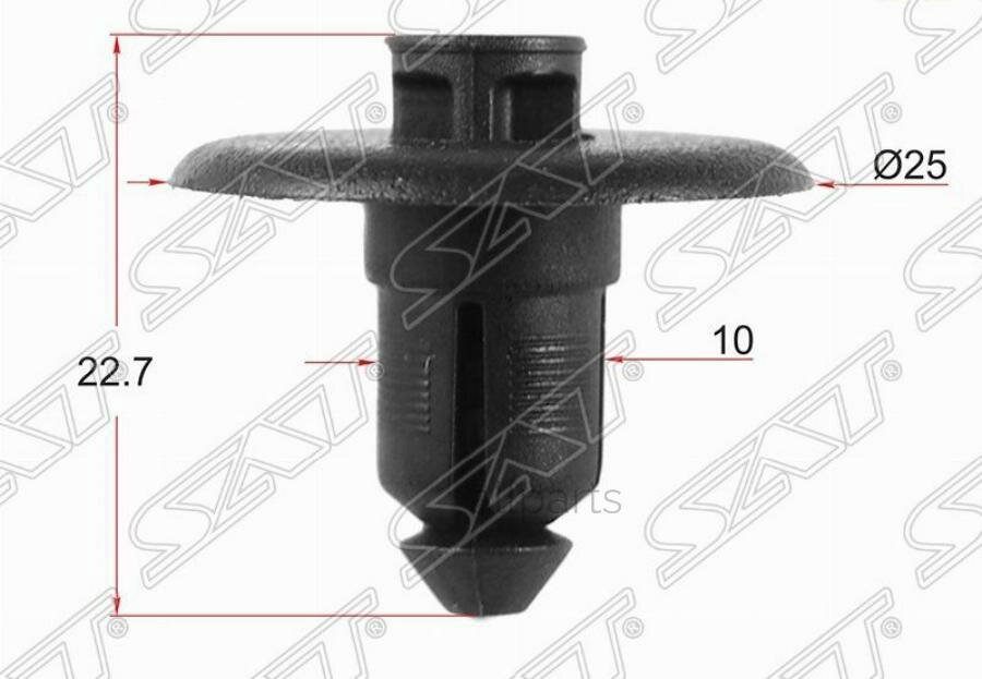 SAT ST-KE-100 Клипса обшивки двери FORD/GM (Продажа по 10шт)