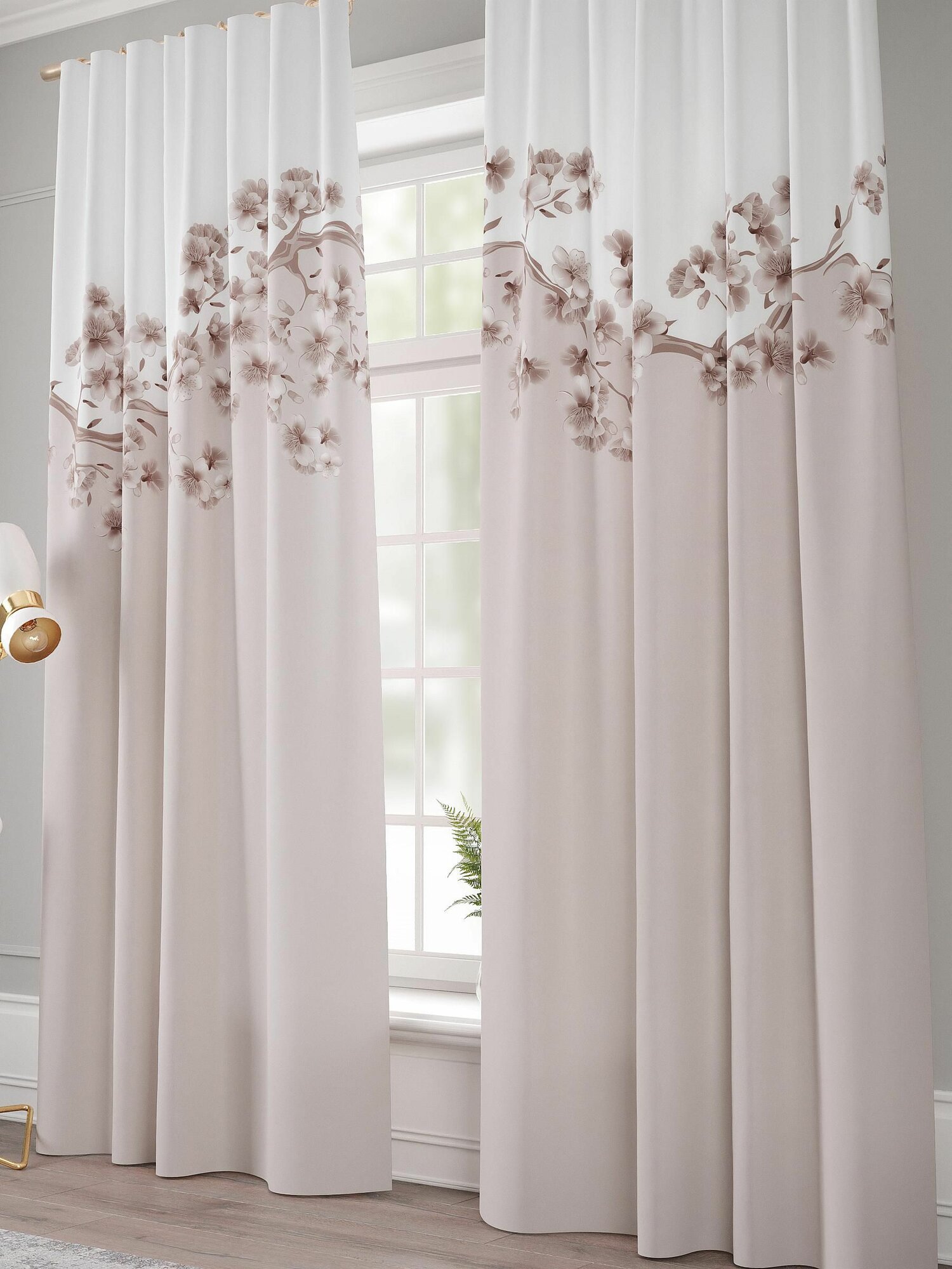 Комплект штор Comfy Way 150х260 см / шторы в комнату 2 шт / Клайли