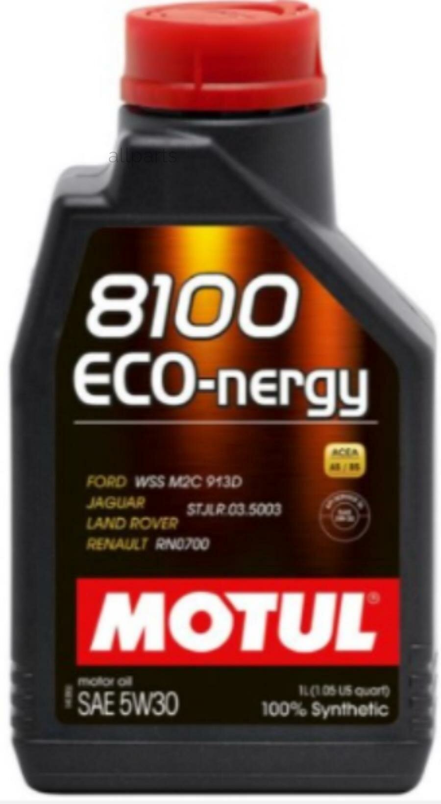 MOTUL '102782 Motul 8100 ECO-NEGY 5W30 1 л. оригинал