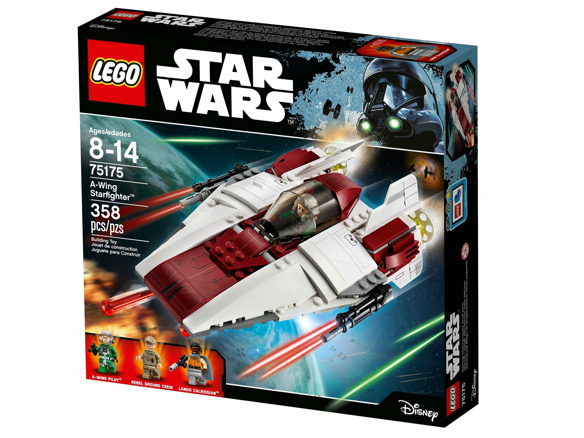 Конструктор LEGO Star Wars 75175 A-Wing Starfighter (Звёздный истребитель типа А)