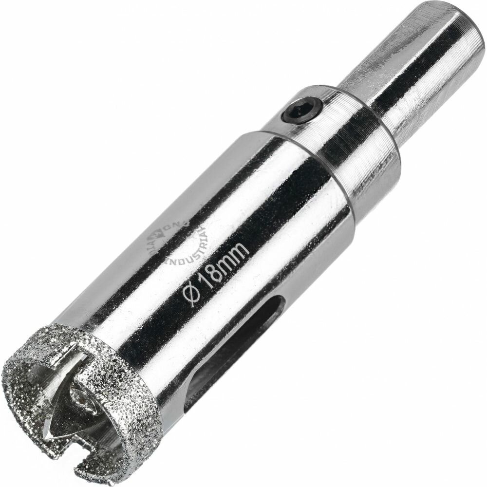 Алмазная коронка по керамограниту и керамике Diamond Industrial didcsc018