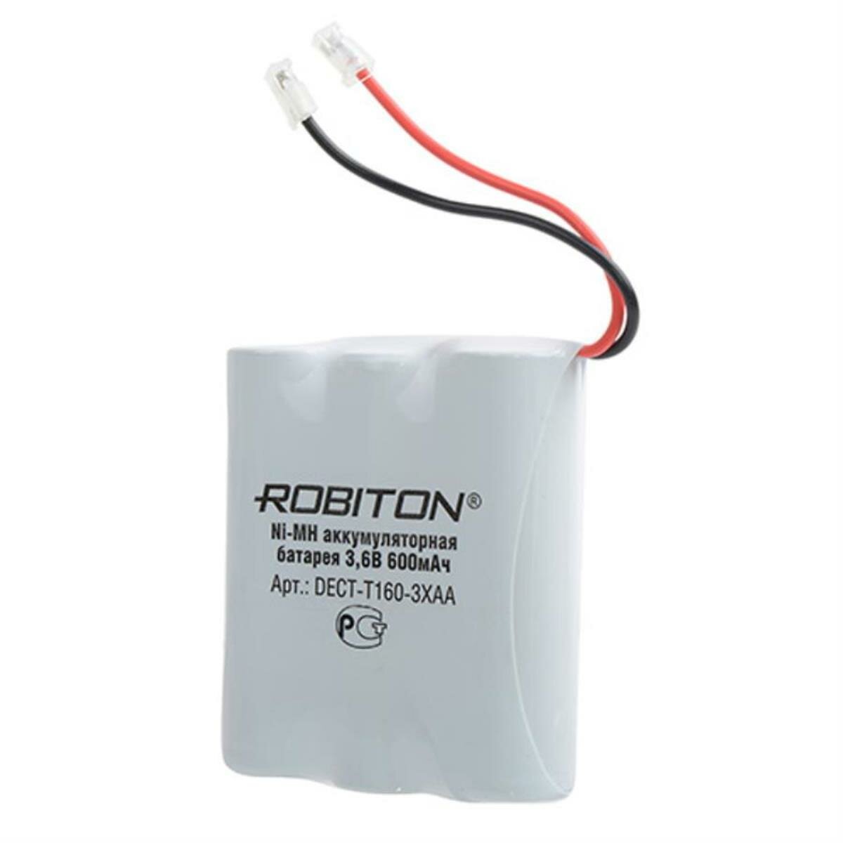 Robiton DECT-T160-3XAA (Т160) Аккумулятор Ni-MH, 3.6V, 600mAh