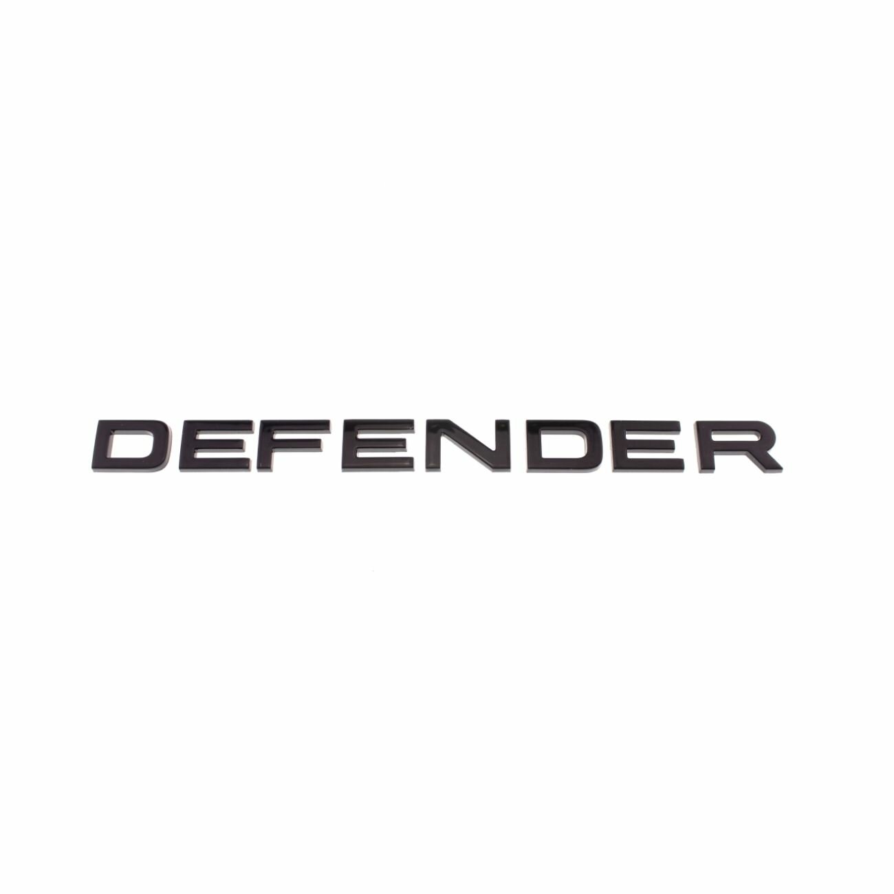 Эмблема на багажник для Land Rover Defender (2019-н. в.) черный глянец